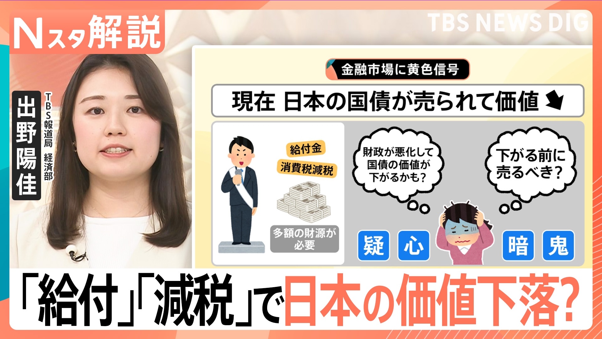 TBS NEWS DIG Powered by JNN 「長期金利」が歴史的高さに【Nスタ】 | 無料見逃し配信中！＜TBS FREE＞